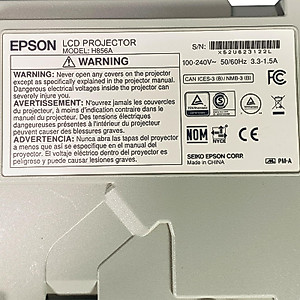 Epson PowerLite W39 3LCD Projector 3500 Lumens 16:10 WXGA HD 1080P HDMI Portable, Bundle Remote Control HDMI Cable Power Cable