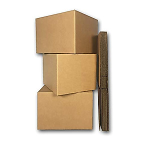 uBoxes Moving Boxes Medium 18x14x12-Inches (Pack of 10) Professional Moving Box