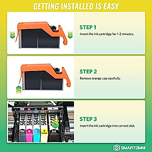 S SMARTOMNI Compatible 564 564XL Ink Cartridge Replacement for HP 564XL 564 XL for HP DeskJet 3520 Officejet 4610 4620 Photosmart 5520 7525 6515 6510 C311a B111a B8500 C6383 (Photo Black not included)