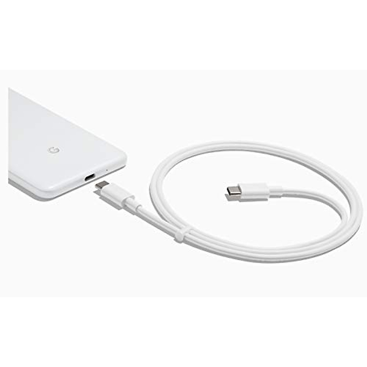 Google Official Pixel Charger for Pixel 3 and all Pixel Phones, Android Charger Cable Bundle with Fast Charging Google 18w Wall Charger - Charges any USB-C Phone (4 Items)