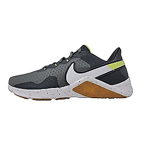 Nike Legend Essential 2 Men's Running Shoes, Iron Grey/White-dk Smoke Grey, 13 M US