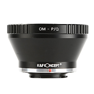 K&F Concept Lens Mount Adapter for Olympus OM Zuiko Lens to Pentax Q-S1 Q10 Q7 Q DSLR Camera Camera Body
