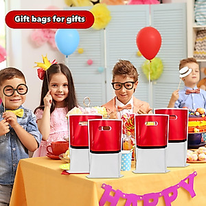 Haikole Candy Gift Bags 40 pcs cartoon Animation Party Gift Bags, Video Game Red Cartoon Ball Party Gift Bags,Cartoon Ball Bags Kids Adults Birthday Party Decorations (A-Red Cartoon), ax1011ktdz-1