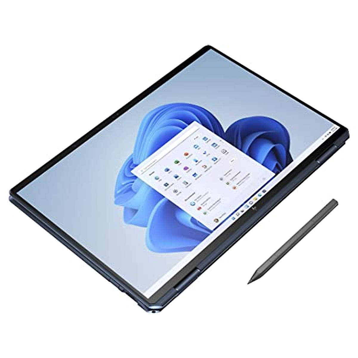HP 2022 Spectre x360 2-in-1 16" 3K+ Touchscreen 400 nits Laptop, Intel Core i7-12700H, 16GB RAM, 1TB PCIe SSD, Iris Xe Graphics, 5MP IR Camera, Windows 11, Blue, 32GB USB Card