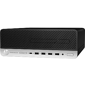 HP ProDesk 600 G5 SFF PC Bundle with Keyboard and Intel i7-9700, 8GB DDR4 RAM, 1TB SATA HDD, Intel UHD Graphics 630, Windows 10 Pro