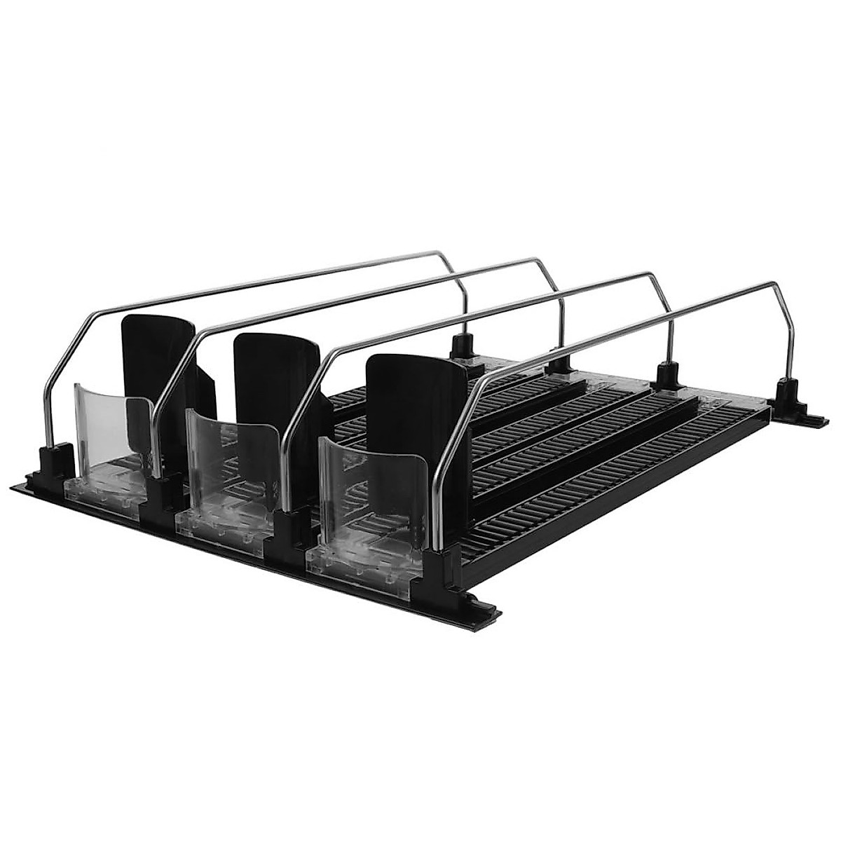 Mobestech 6 Pcs Drink Pusher Drink Shelf Pusher Machine Soda Dispenser for Fridge Drink Organizer for Fridge Supermarket Drink Puller Soda Holder for Refrigerator Mini Frigde Abs Bottle Ball