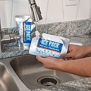 Elite Eagle Carry-All Golf Cooler Bag with Ice Packs and Koozies! 6 Can Cooler or 2 Bottle Golf Bag Cooler. 16.5x7.4 Golf Beer Sleeve Soft Cooler. Small Golf Cooler That Fits in Golf Bag or Cart