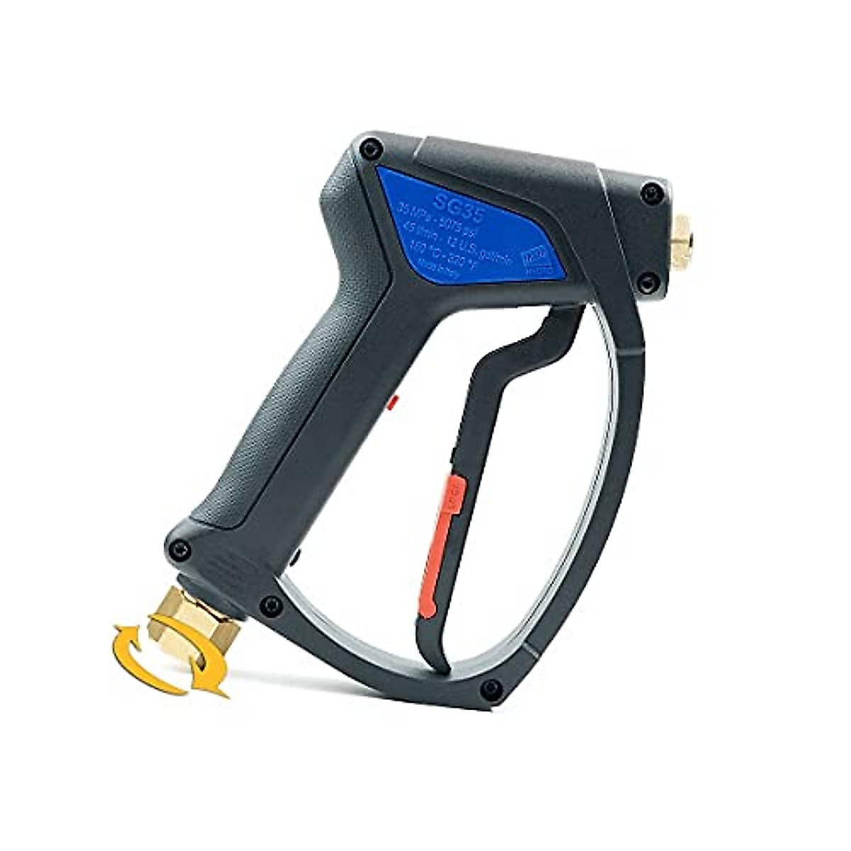 MTM Hydro Parts Easy Hold SG35 Spray Gun W/Inlet Swivel