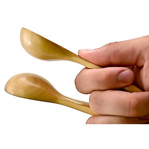 Pea Patch Boxwood Musical Spoons (Gumbo Style), Short - w/free instruction booklet