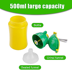 BORDSTRACT Baby Travel Pee Potty, Portable Baby Child Potty Urinal Emergency Toilet Baby Travel Urinal Convenient Pee Potty Toilet for Camping Car Travelling (Boy)