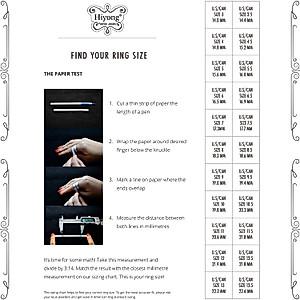 Princess Wedding Rings for Women - Brilliant Cubic Zirconia Big Engagement Bridal Sets Size 5-11