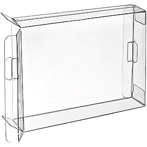 CHILDMORY 10Pcs Clear Protective Box Case Display Sleeve Protector for DS NDS Games Cartridge Box
