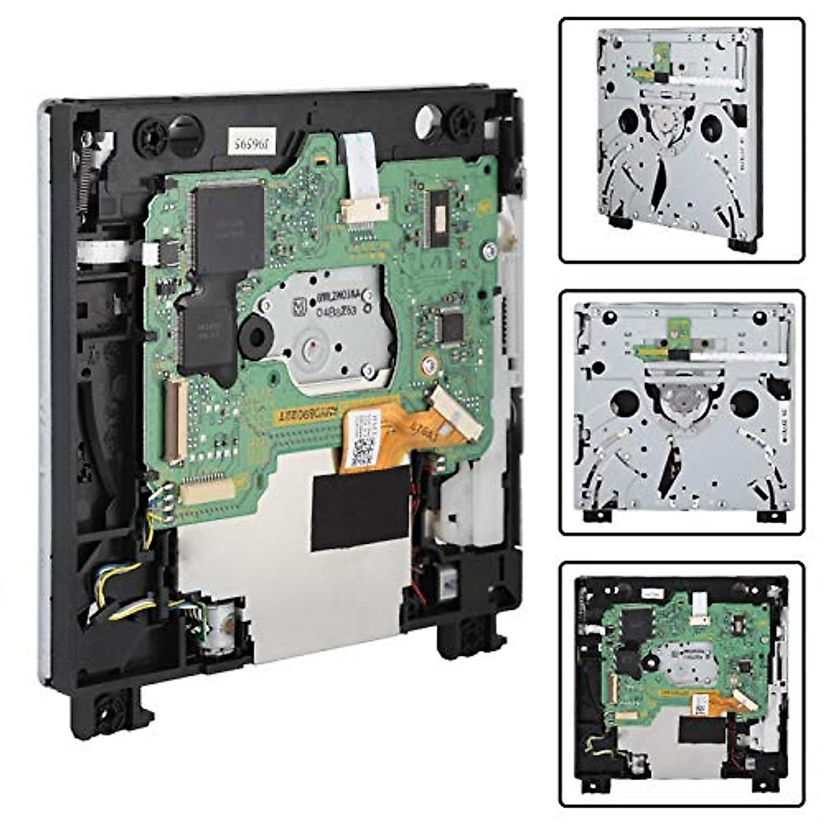 SALUTUY Optical Drive, Game Machine ABS Easy to Install with Professional Chip for Game