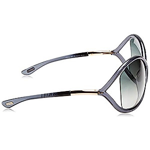 Tom Ford Women's FT0009 Sunglasses, Dark Grey
