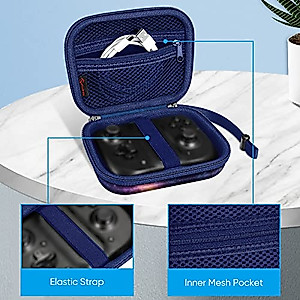 Fintie Carrying Case Compatible with Razer Kishi Mobile Game Controller - [Shockproof] Hard Shell Protective Cover Travel Bag with Inner Pocket (Galaxy)