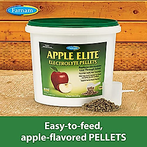 Farnam Apple Elite Electrolyte Pellets 7.5 pounds, 40 Day Supply