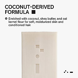 Bravo Sierra Body & Hair All-In-One Soap Bar - Tonka Bean & Lemon, 7 oz - Coconut, Shea Butter and Oat Flour for Soft Skin and Healthy Hair