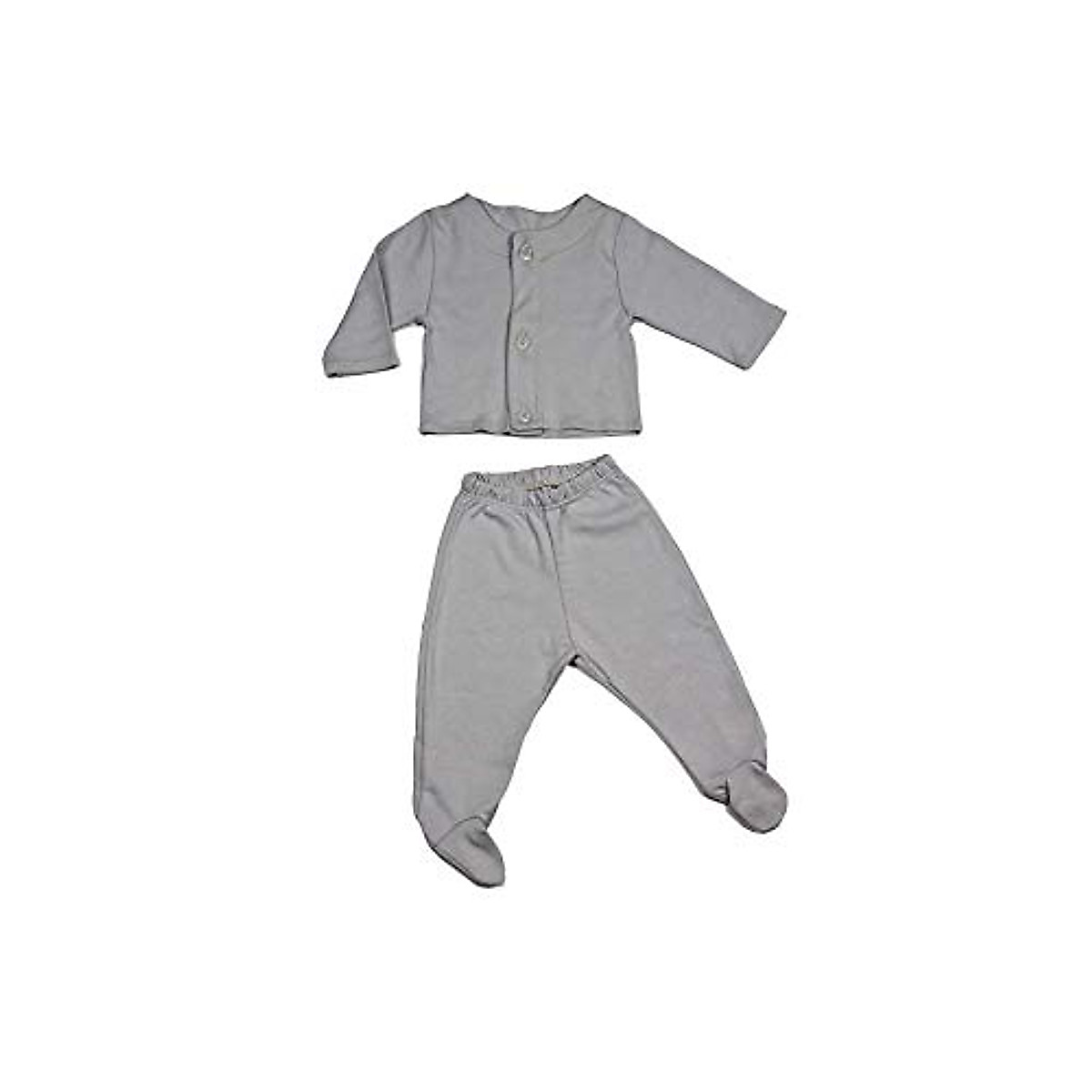 NORibaby Baby Gift Set. 9 Pieces/PIMA Cotton/KONJAC Sponge/Plush/Newborn Baby kit (Grey, 3-6 Months)