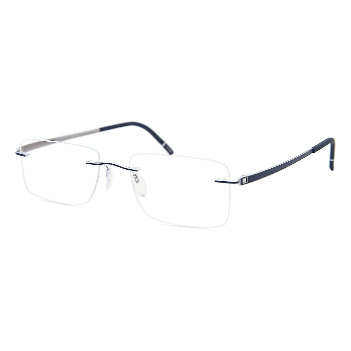 Eyeglasses Silhouette Momentum (5529) 4510 Silver/Pacific Blue 52/19/140 3 p