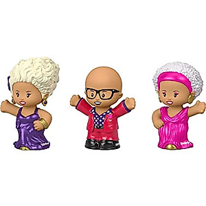 Little People Collector Rupaul Special Edition Figure Set In Display Gift Package for Adults & Fans, 3 Figurines