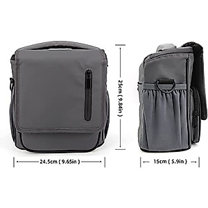 INSYOO Mini 3 Pro Carrying Case Drone Accessory Storage Bag Shoulder Bag for DJI Mini 3 Pro Mavic 3/Mavic 3 Fly More Combo/Mavic 3 Cine Premium Combo/Mini 2/Mini SE/Mavic Mini/Mavic 2 pro/zoom