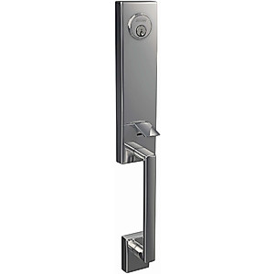 Schlage Lock Company FCT58CEN622 Century Handleset, Matte Black