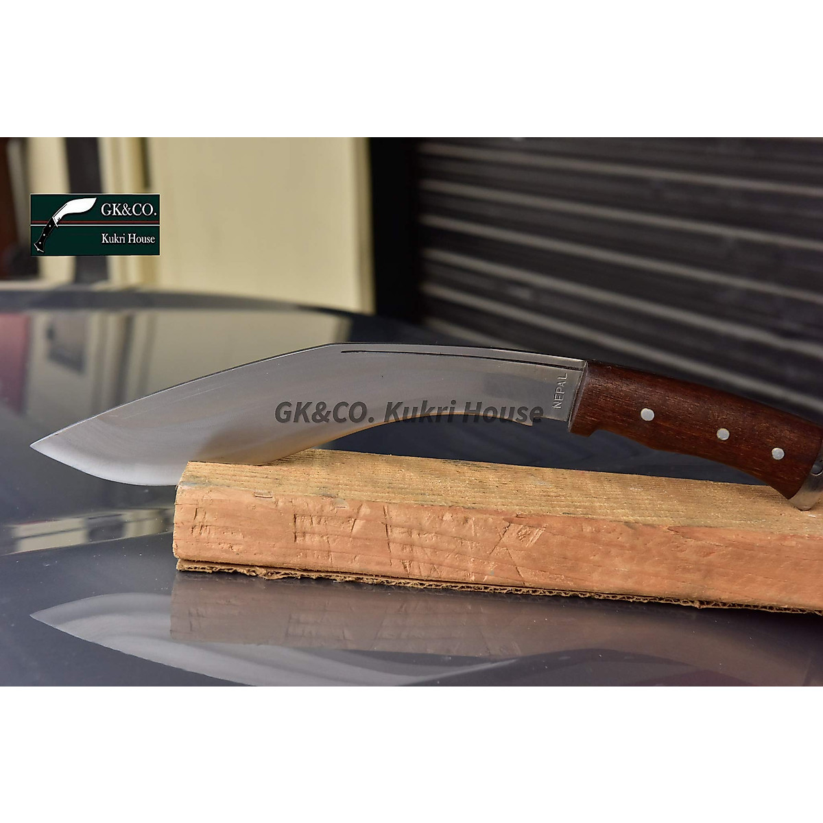 GK&CO. Kukri House Genuine - 11" AEOF Afghan Official Issued Genuine Kukri/Khukuri Knives Red Sheath GK&CO.Kukri In Nepal