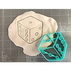 Dice Cookie Cutter (2 inches)