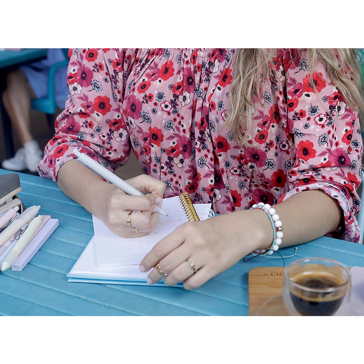 BLIEVE - Aesthetic Highlighters and Gel Pens With Soft Pastel Ink And Tip, No Bleed Dry Fast Easy to Hold, for Bible Journaling Planner Notes School Office Supplies, 10 Pack