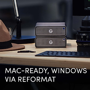 SanDisk Professional 7.68TB G-DRIVE PRO STUDIO SSD - Enterprise-Class Desktop NVMe SSD, Ultrastar SSD Inside, Up to 2600MB/s, Thunderbolt 3 - SDPS71F-007T-NBAAD