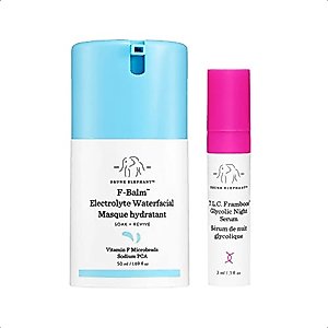 Drunk Elephant F-Balm Electrolyte Waterfacial. Quenching and Strengthening Overnight Mask.