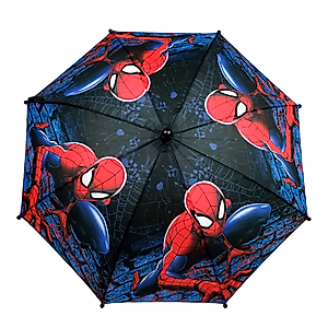 Spider-Man Kids Umbrella Black One Size