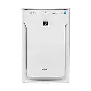 SHARP Air Purifier with Plasmacluster Ion Technology for Large Rooms. Odor and True HEPA Filters for Dust, Smoke, Pollen, and Pet Dander may last up-to 2 years each. FPA80UW.
