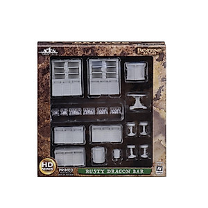 Pathfinder Battles Deep Cuts Unpainted Miniatures: Rusty Dragon Bar