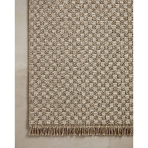 Loloi II Dawn Collection Indoor/Outdoor DAW-02 Tan 7'-8" x 10' Area Rug