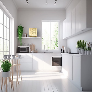 LQQBOX Bamboo Ziplock Bag Storage Organize, 6 in 1 Bamboo Wrap Dispenser Compatible with 12" Parchment Paper Roll Cutter for Gallon, Quart, Sandwich Bags, Roll etc