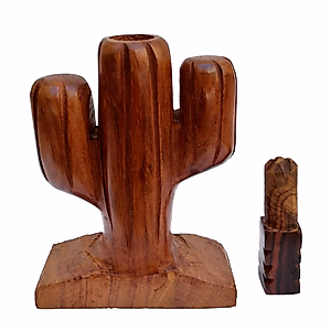 Pepper Mill Wood, Pepper Crusher. Saguaro Ironwood Handmade for Crush Chiltepin Chili/Chili Tepin, Spices or Peppers.