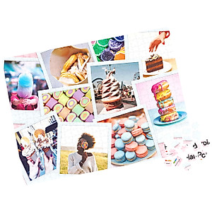 Polaroid, 500-Piece Sweet Treats Jigsaw Puzzle in 3D Tin Container Cool Vintage Retro 70’s Film Camera, for Kids, Teens, and Adults Aged 12 and up