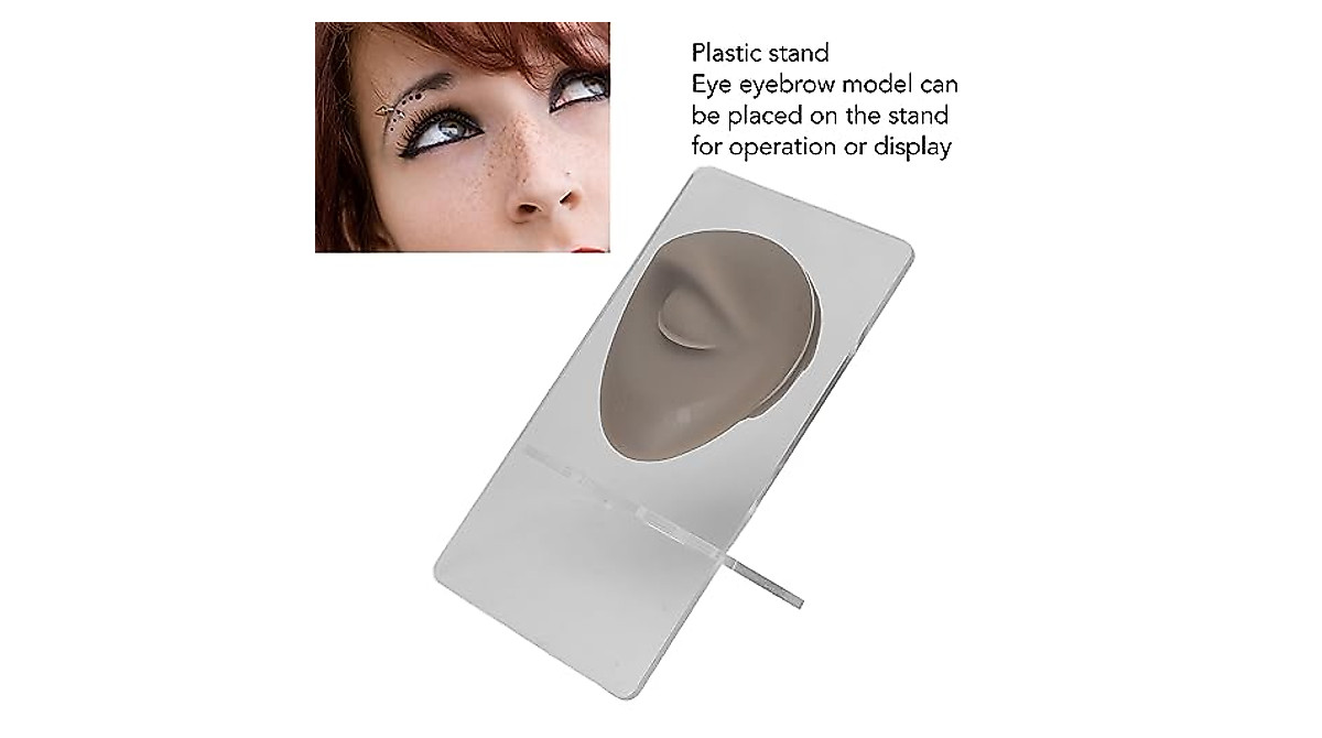 3D Silicone Eye Model for Piercing Practice & Display