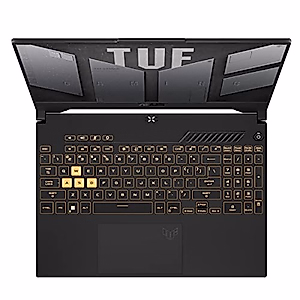 ASUS TUF Gaming F15 (2022) Gaming Laptop, 15.6” FHD 144Hz Display, GeForce RTX 3050, Intel Core i5-12500H, 16GB DDR4, 512GB PCIe SSD, Wi-Fi 6, Windows 11, FX507ZC-ES53,Mecha Gray