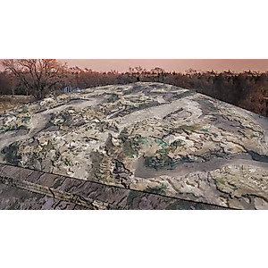 Muddy Outdoors Prevue 4-Person Heavy-Duty Camo Hunting Ground Blind, Mossy Oak Elements Terra (PVB4)
