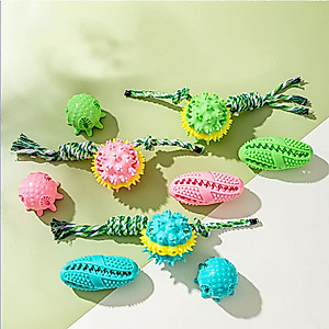 Dog Toys for Aggressive Chewers,Interactive Feeding Dog Toys for Teeth Grinding Training to Relieve Boredom,Small Medium Large Dogs (Rugby Pink)