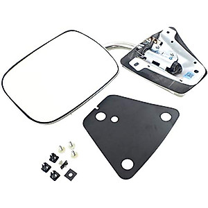 Garage-Pro Mirror Compatible with 1973-1974 Chevrolet Blazer, Fits 1987-1991 Chevrolet Blazer, Fits 1975-1986 Chevrolet C10, Chevrolet K10, K5 Blazer, K20, C20, Driver and Passenger Side, SET, Chrome