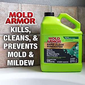 Mold Armor Rapid Clean Remediation, 1 Gallon; Kills, Cleans & Prevents Mold & Mildew