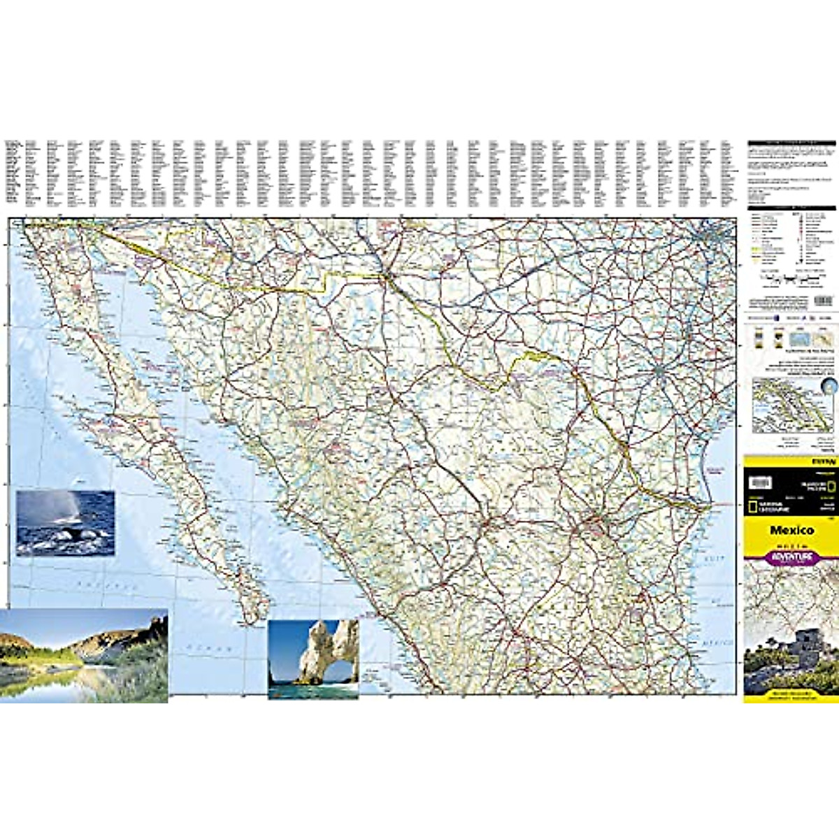 Mexico Map (National Geographic Adventure Map, 3108)