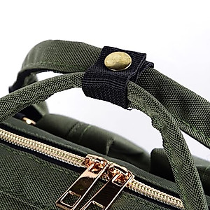 Ramhorn Diaper Bag Backpack Multifunction Waterproof Travel Back Pack for Mom Green