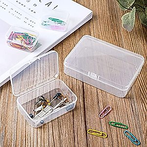 LJY Rectangular & Square Plastic Boxes Mixed Sizes