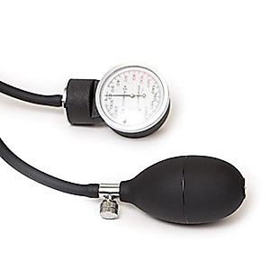 Primacare DS-9193 Classic Series Large Adult Size Professional Blood Pressure Kit with Aneroid Sphygmomanometer, Latex Free Inflation System BP Kit with Nylon Cuff