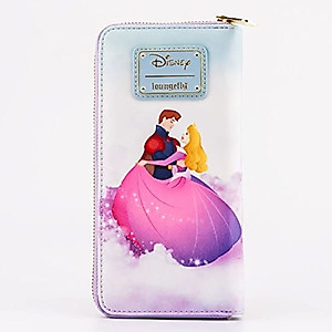 Loungefly Disney Princess Castle Series Sleeping Beauty Zip-Around Wallet Princess Castle Series Sleeping Beauty One Size