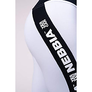 NEBBIA Power Your Hero Iconic Leggings 531 White